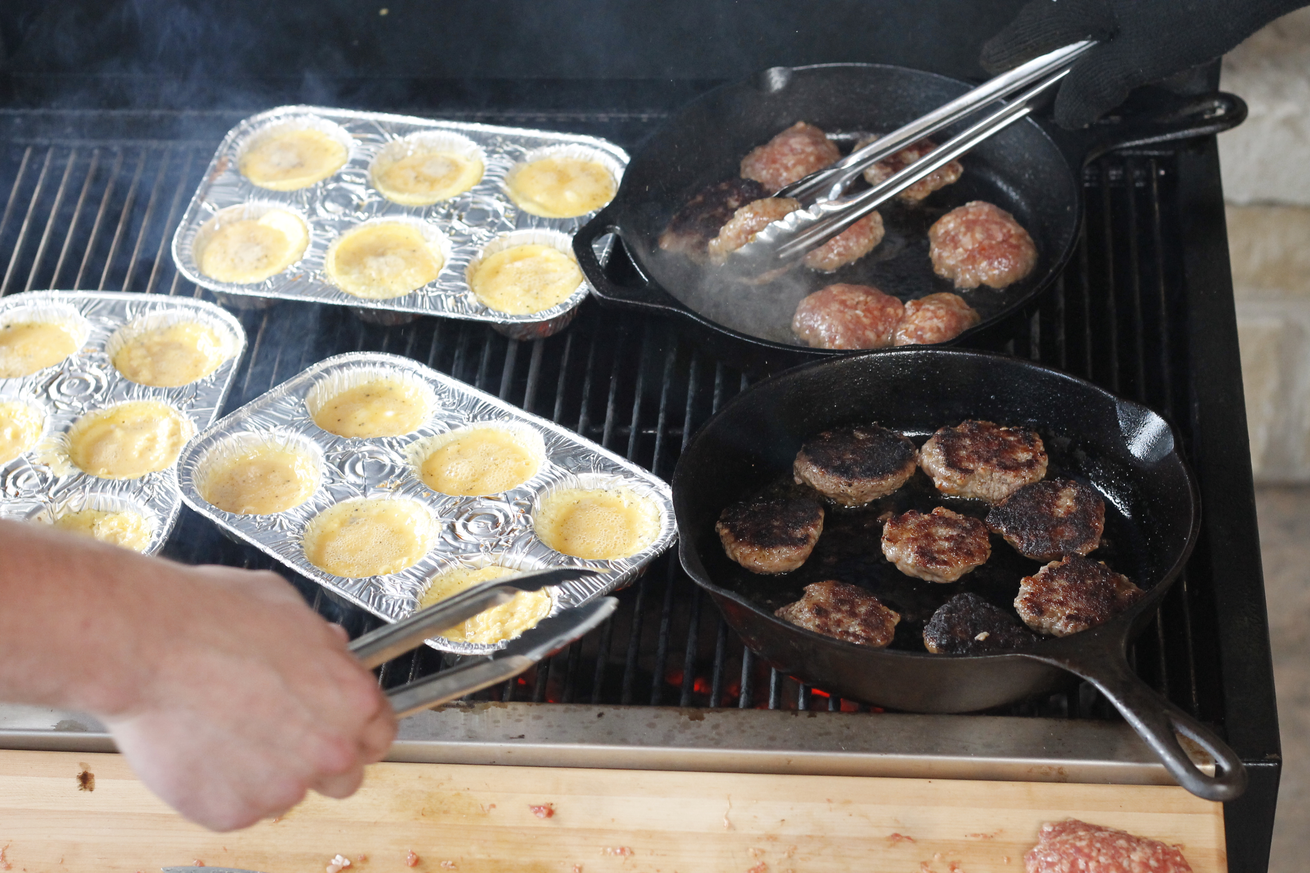 Tailgate Breakfast on the Grill! | Pit Buddies BBQ